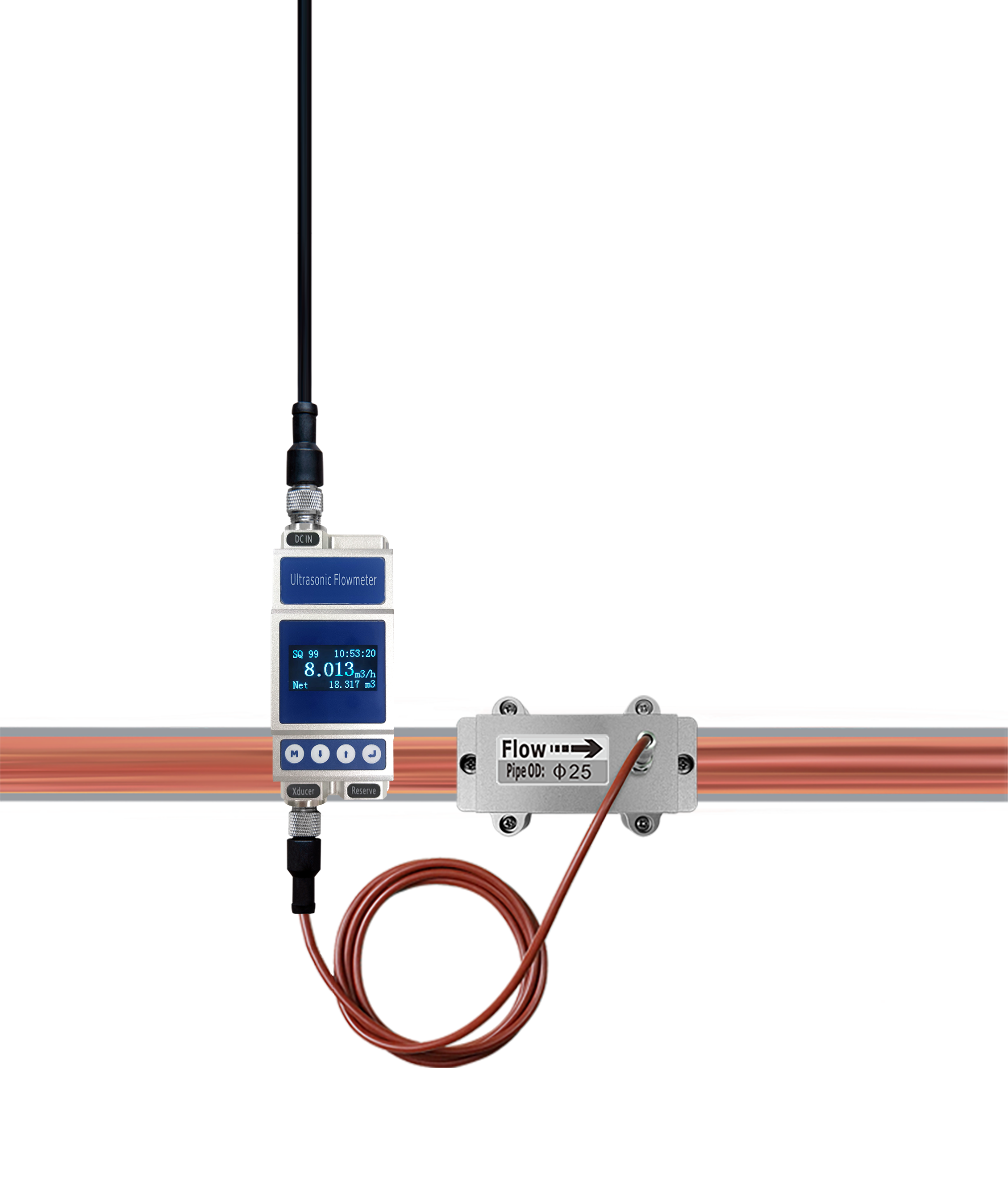 Clamp On Type Flow Meter X3 - 深圳市博流测控技术有限公司